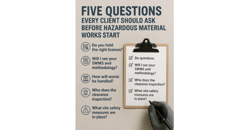 Five Questions Every Client Should Ask Before Hazardous Material Works ...